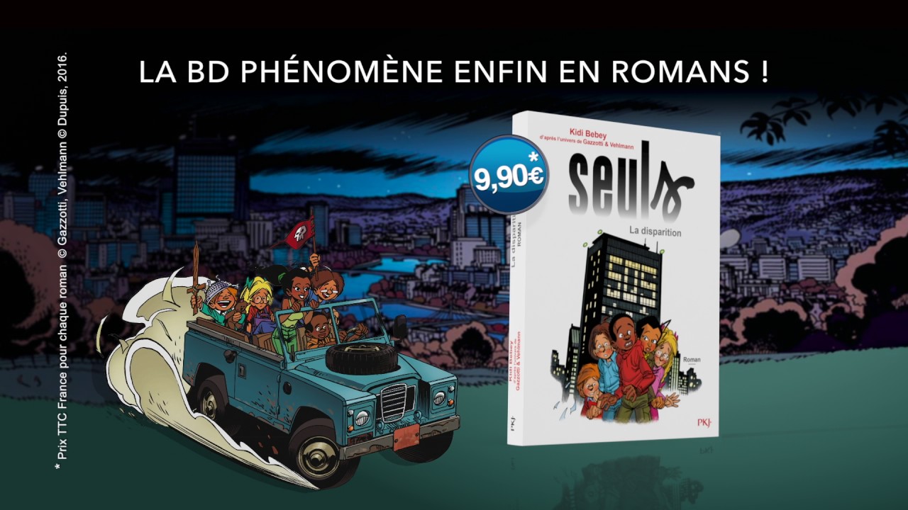 La BD Seuls maintenant disponible en roman - L'Ecran à la Page